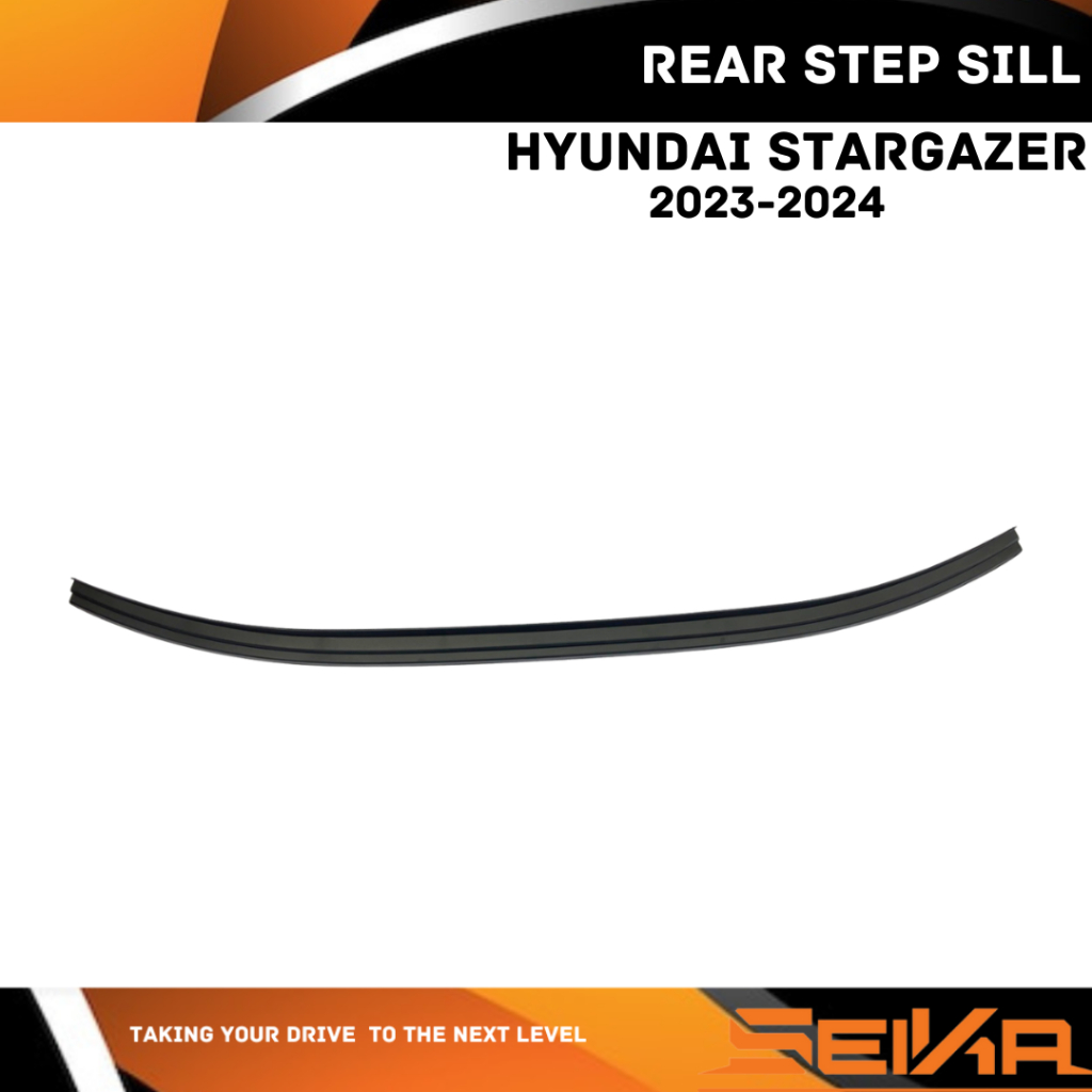 HYUNDAI STARGAZER (2023-2024) Rear Step Sill/Rear Bumper Guard | Shopee ...