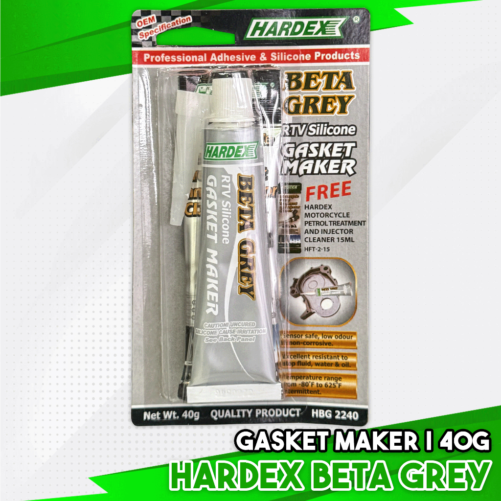 HARDEX BETA GREY GASKET MAKER 40G | Shopee Philippines