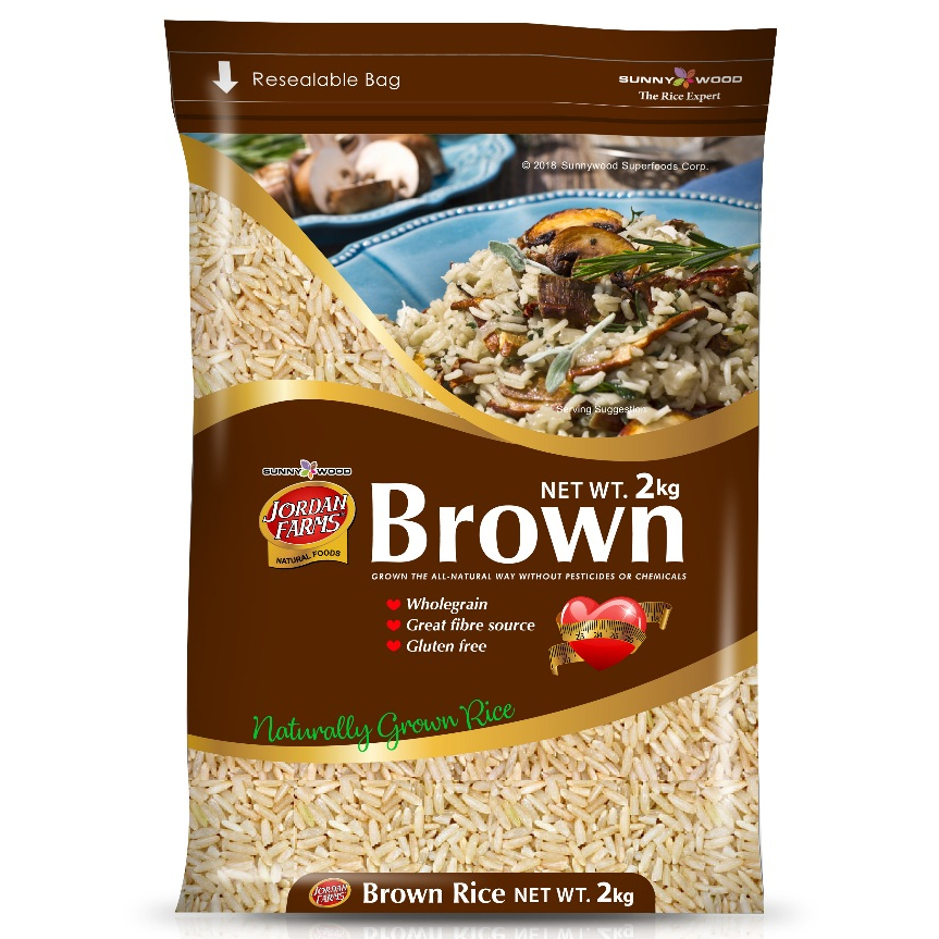 Jordan Farms BROWN RICE 2kg {Made in Philippines} | Shopee Philippines