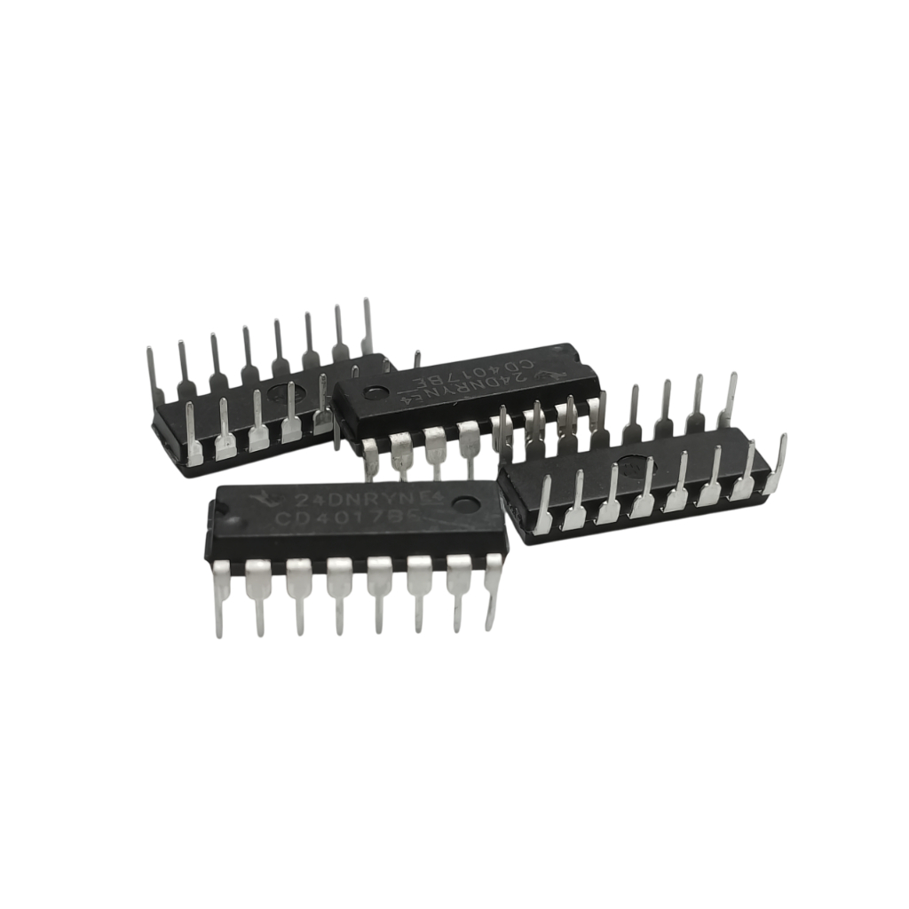 ONE PC IC CHIP, CD4017 CD4017BE CMOS DECADE COUNTER with 10 DECODED ...