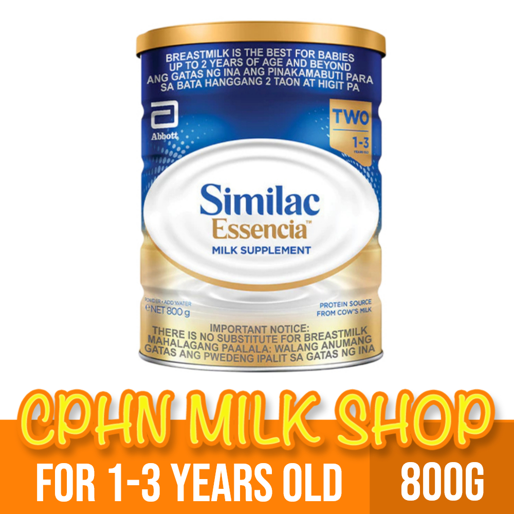 Similac Essencia Two 800g 1-3 Years Old Milk Supplement | Shopee ...