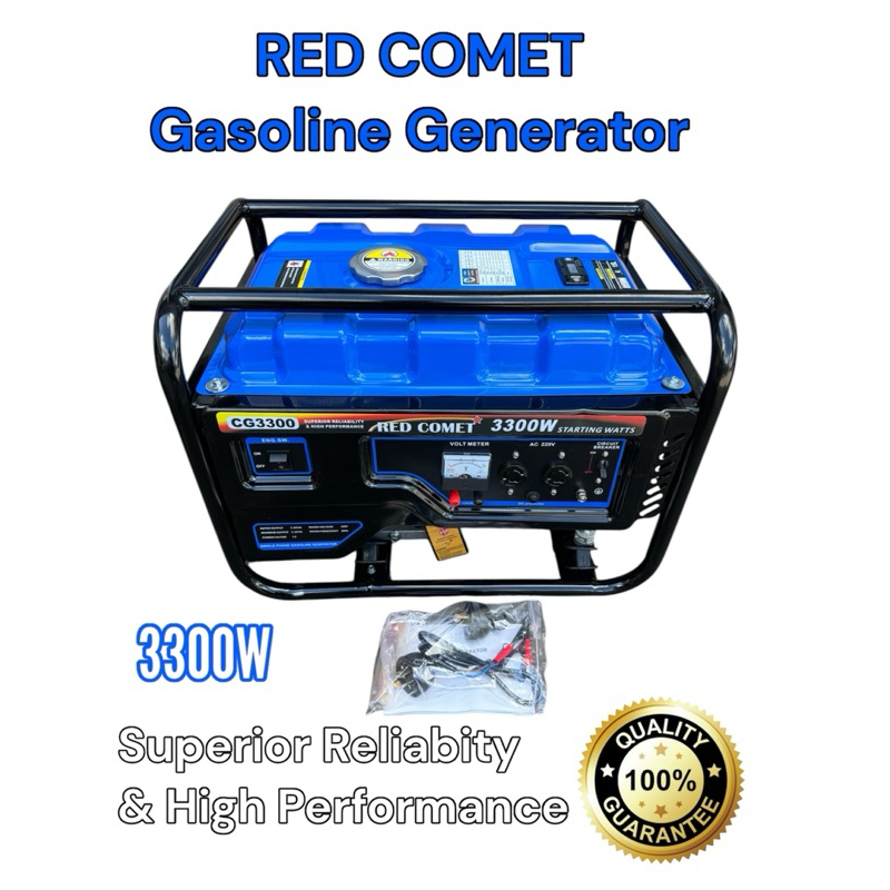 RED COMET GASOLINE GENERATOR FOR HOME PURE COPPER | Shopee Philippines
