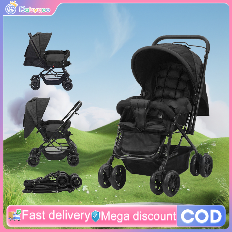 Baby Stroller lightweight Reversible handle two way 0-36 Month Baby ...