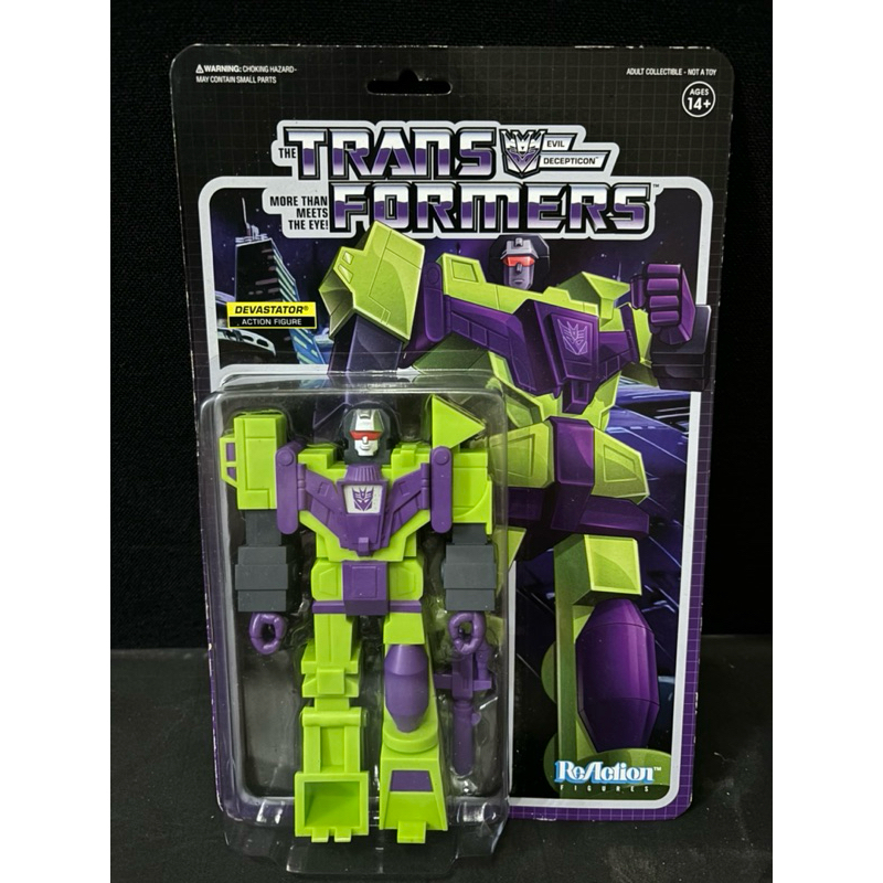 Super7 Reaction Figures Transformers Devastator | Shopee Philippines