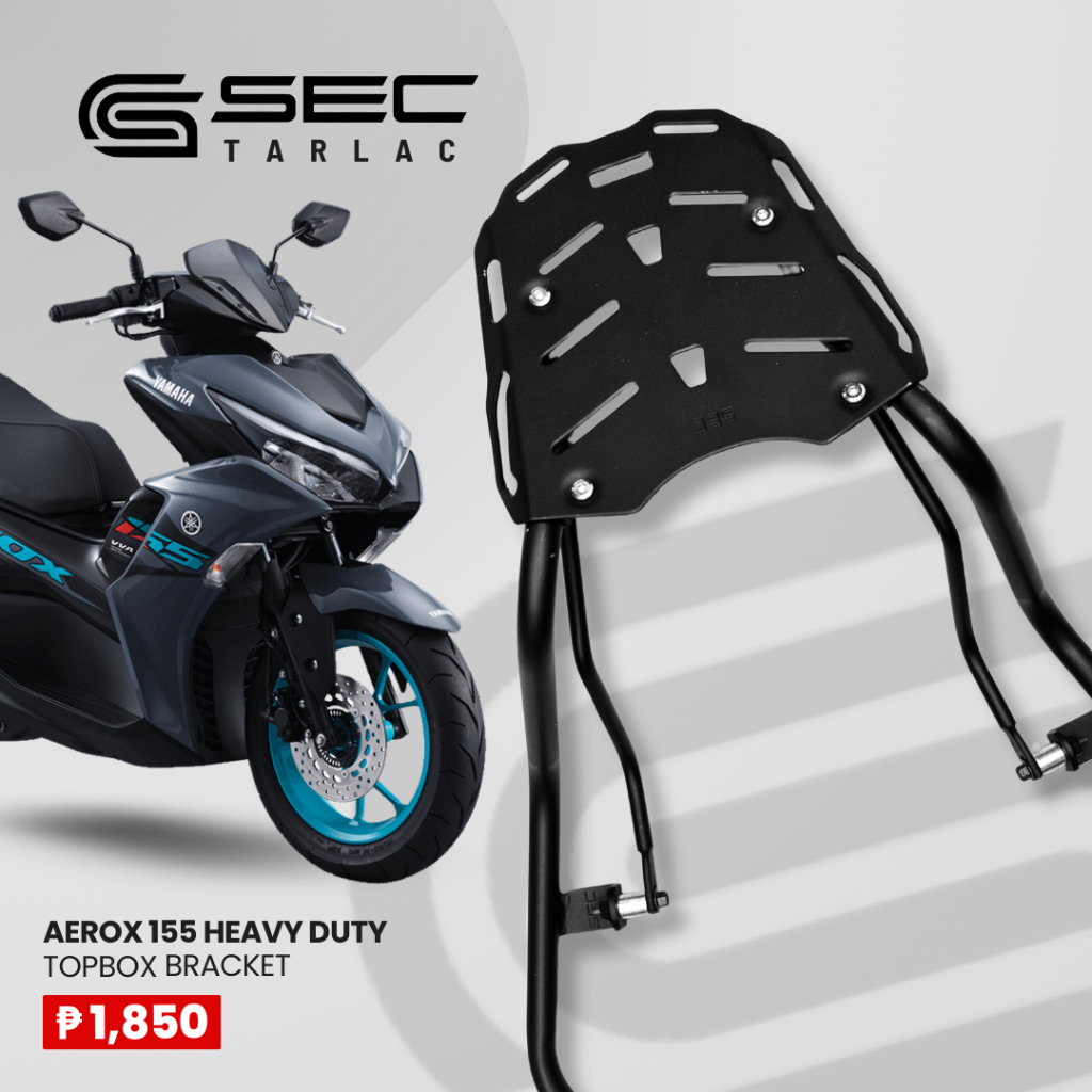 SEC AEROX 155 V2 METAL WARRIOR BRACKET HEAVY DUTY FOR TOPBOX BRACKET ...