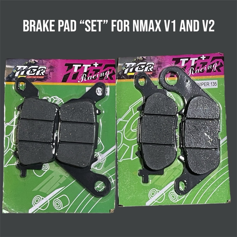 NMAX BRAKE PAD SET (FRONT AND BACK) v1&v2 | Shopee Philippines