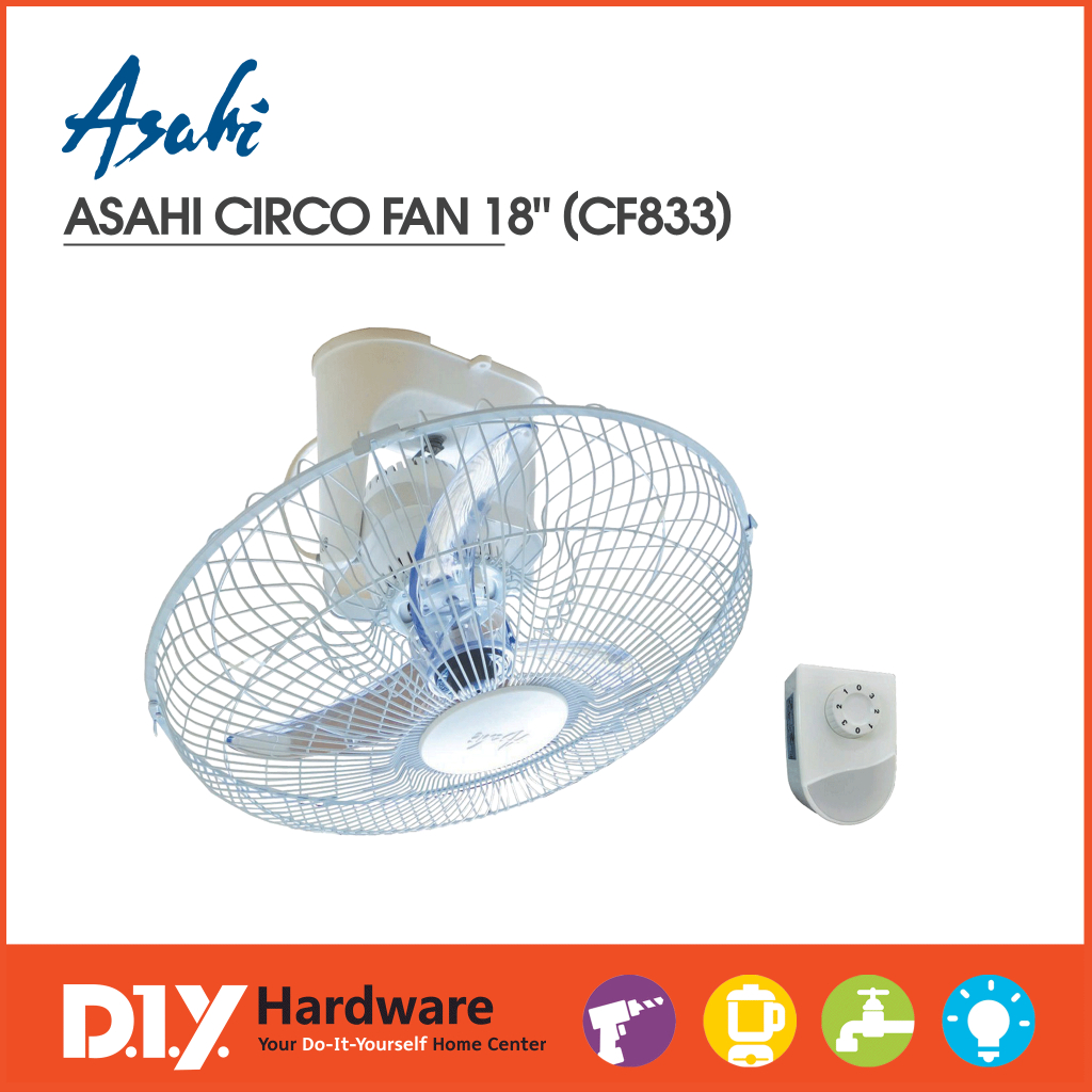 ASAHI by DIY Hardware Circo Fan 18" CF833 | Shopee Philippines