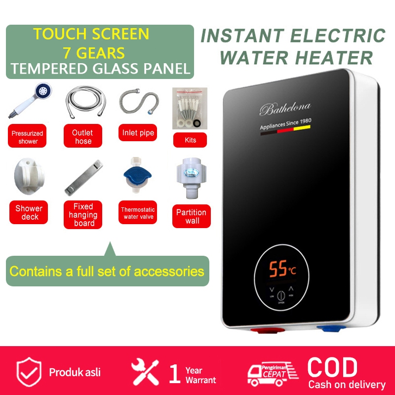 Water Heater Shower For Bathroom instant electric Hot And Cold Shower ...