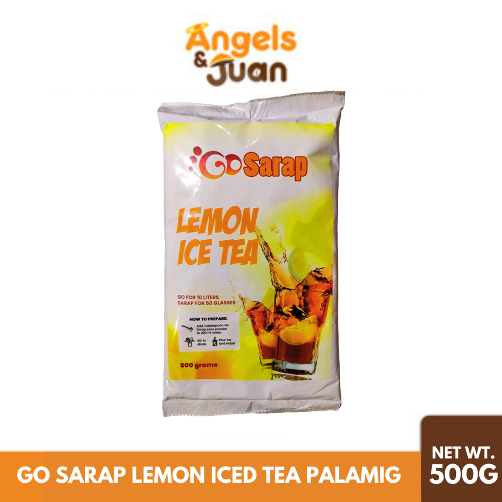 Go Sarap Lemon Iced Tea Palamig Powder Mix 500g | Shopee Philippines