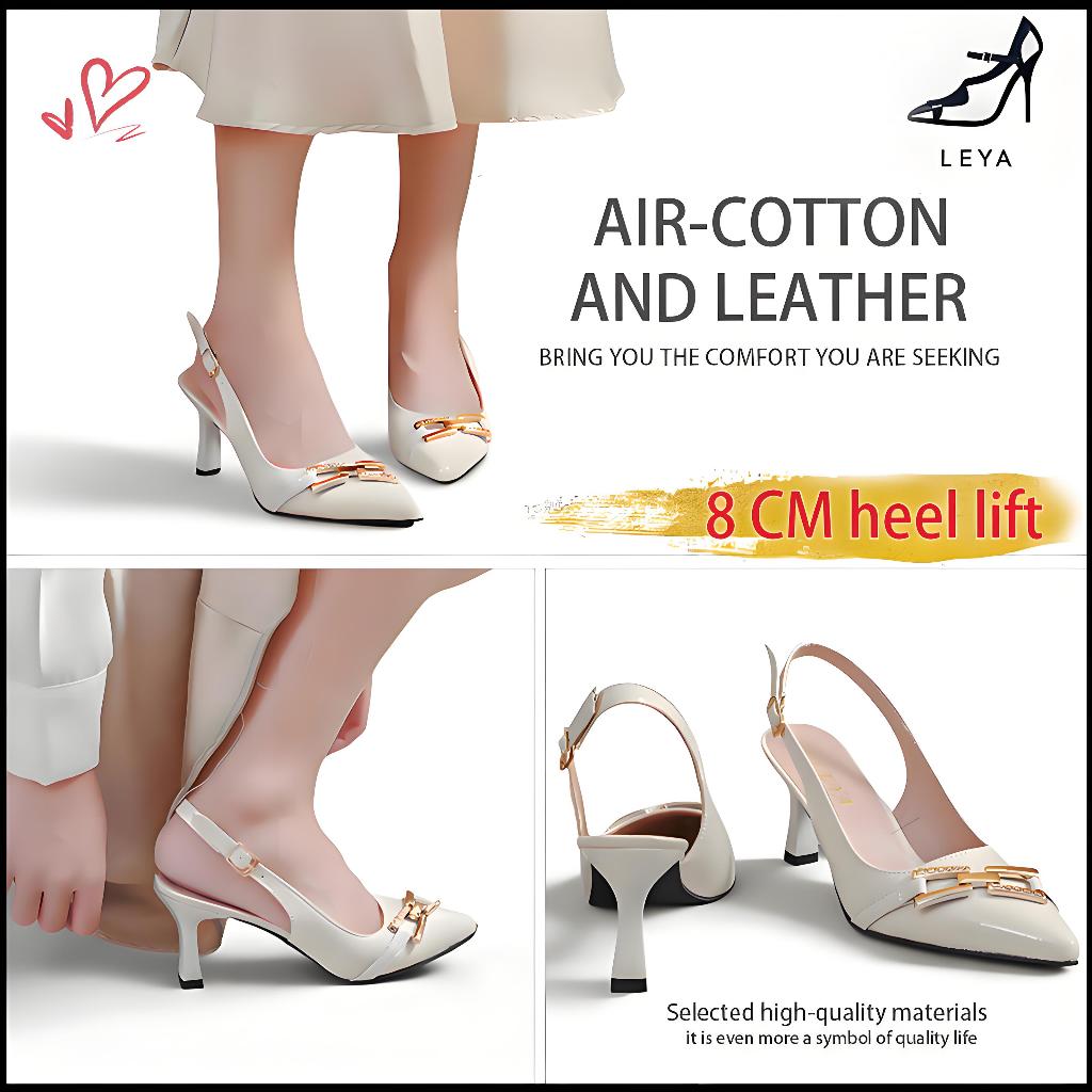 【LEYA】Heels Korean Women Fashion Focus LEYA Flagship Store | Shopee ...