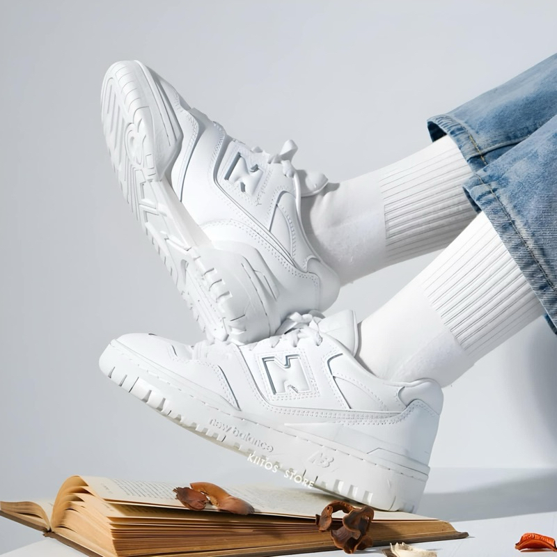 NB BB 550 ALL WHITE CLASSIC | Shopee Philippines