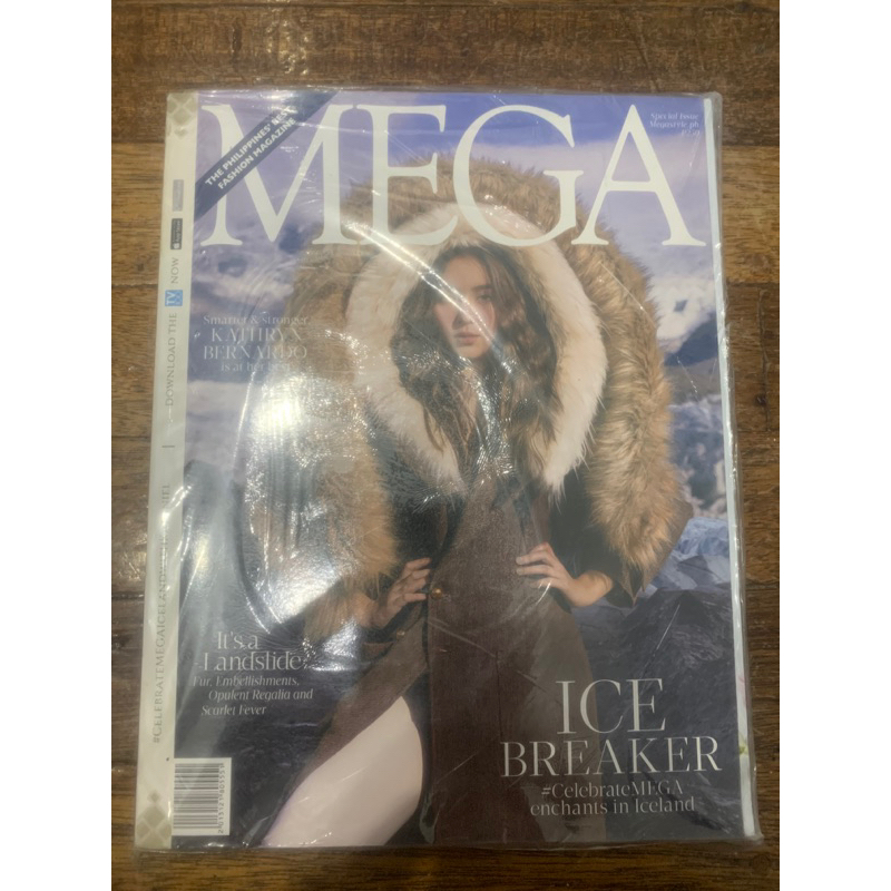 Mega Magazine Kathryn Bernardo Cover Special Issue 2016 | Shopee ...