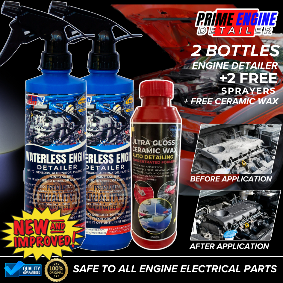 Prime Engine Detailer 2 pcs | Shopee Philippines