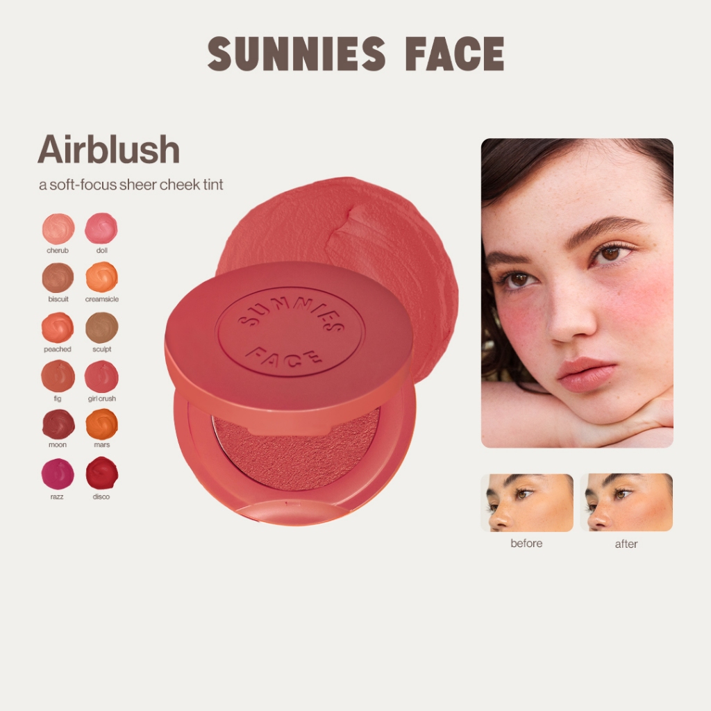 Sunnies Face Airblush [Cream Blush & Cheek Tint] | Shopee Philippines