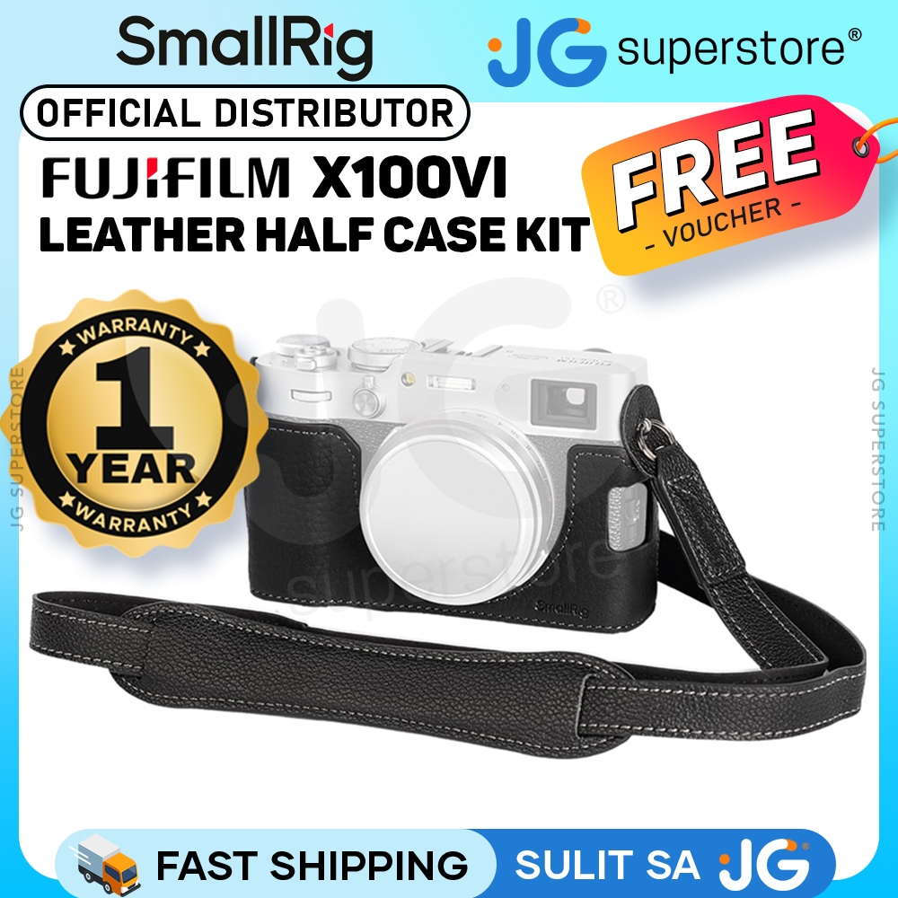SmallRig Leather Half Camera Case Kit for FUJIFILM X100VI with Shoulder ...