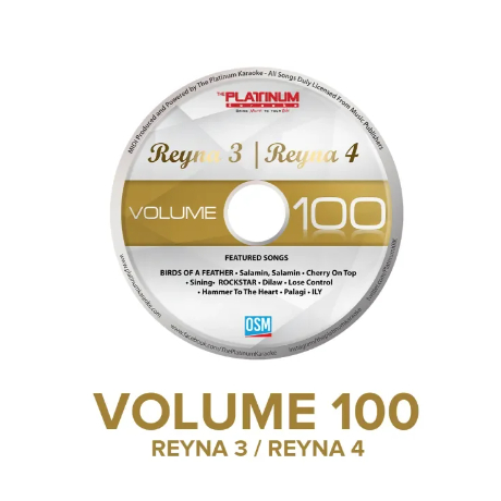 The Platinum New Reyna 3/Reyna 4 Volume 100 Update CD NOV 2024 | Shopee Philippines