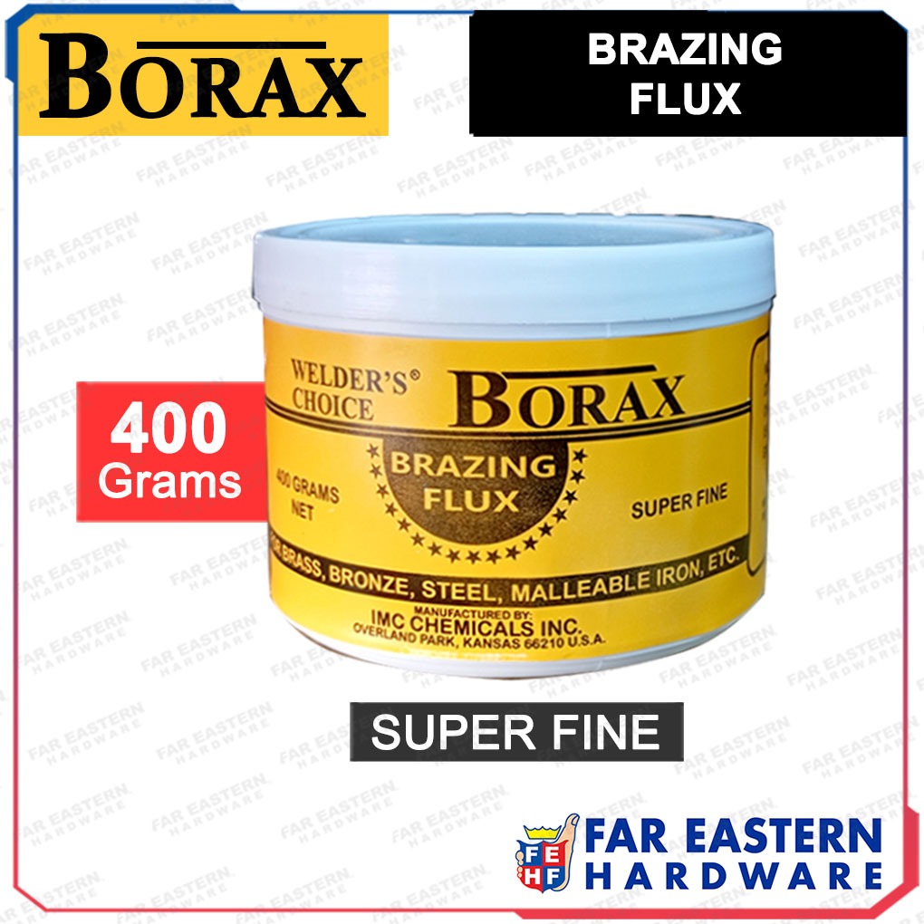 BORAX Brazing Flux for Bronze Rod 400 Grams | Shopee Philippines