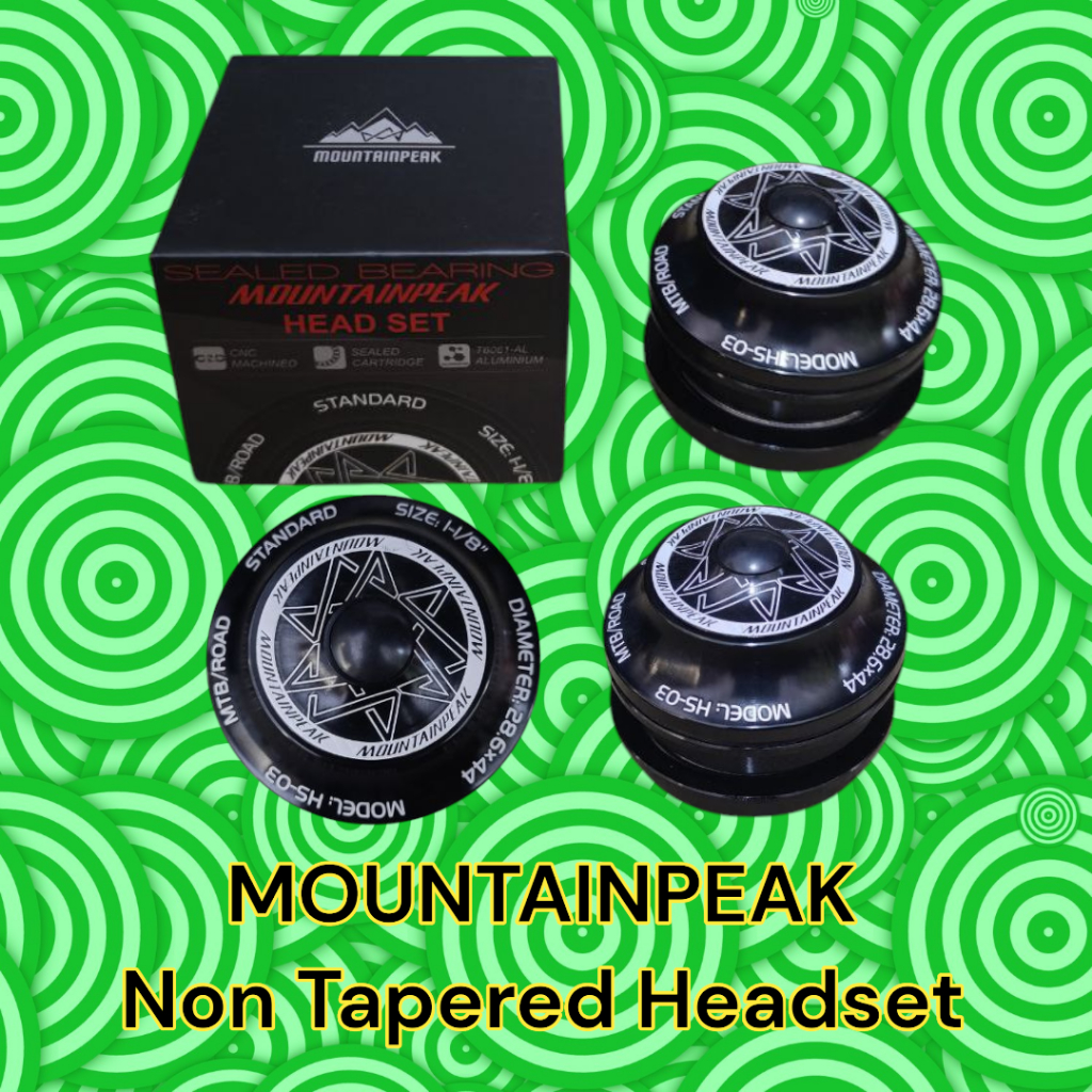 MOUNTAINPEAK Headset 44mm Non Tapered Integrated Sealed Bearing for MTB ...