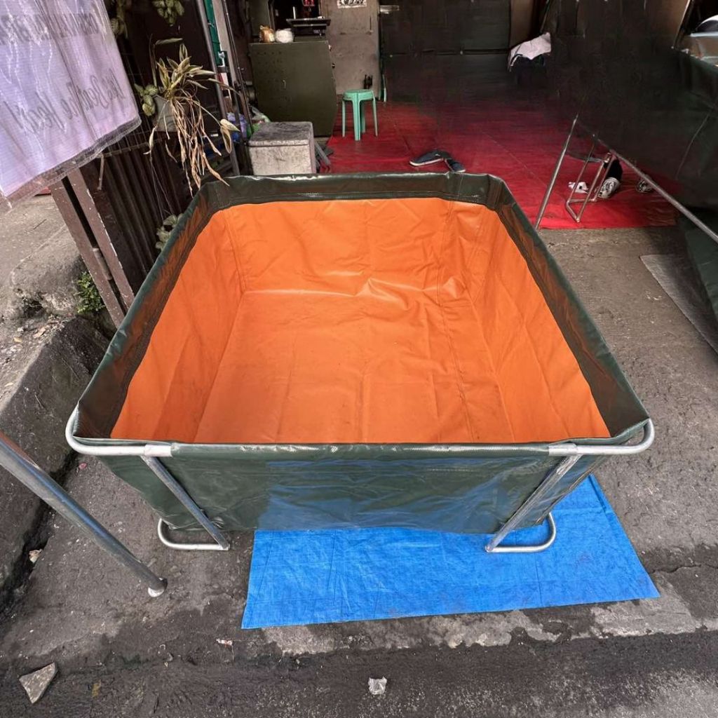 4x6x2ft S200 SWIMMING POOL HEAVY DUTY AZOLLA TRAPOND FISHPOND TOLDA ...