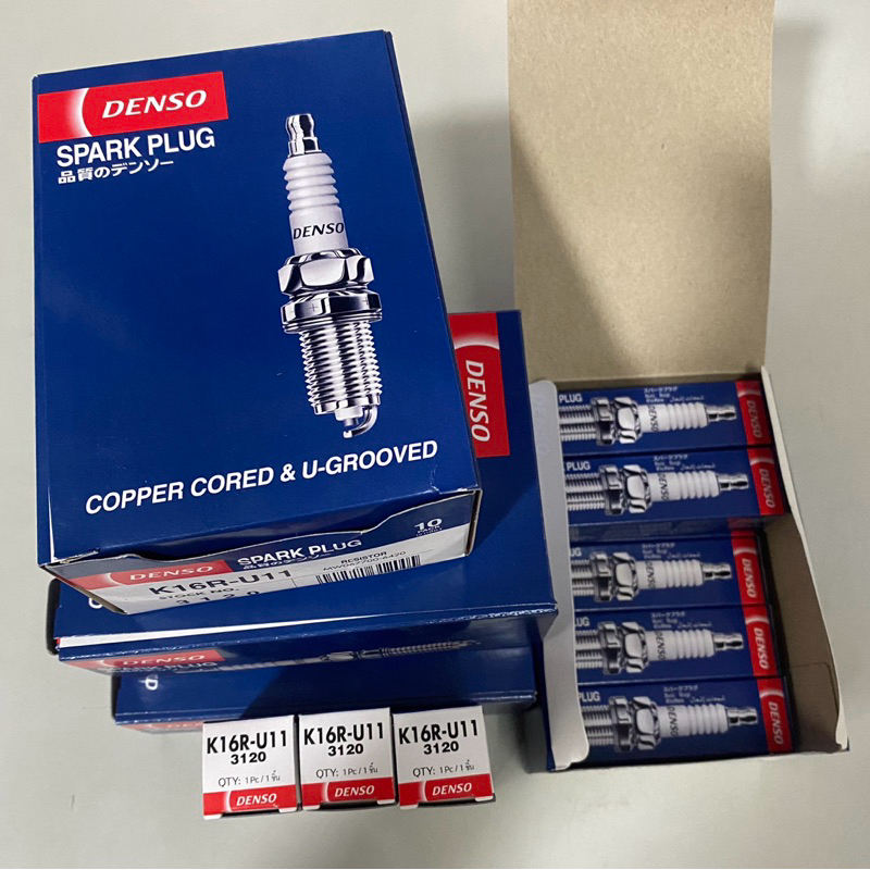 DENSO SPARK PLUGS K16R-U11 TOYOYA COROLLA, VIOS, ALTIS, YARIS, RAV ...