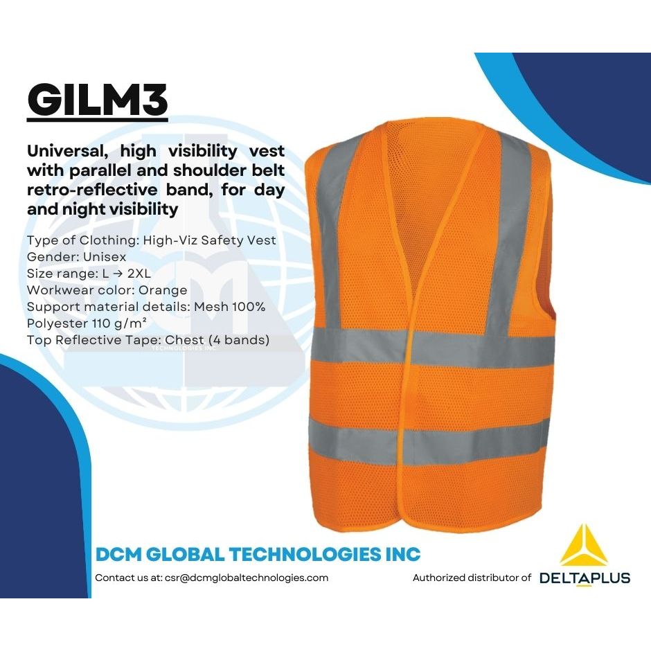 DELTAPLUS- GILM3- HIGH VISIBILITY WORKWEAR | Shopee Philippines