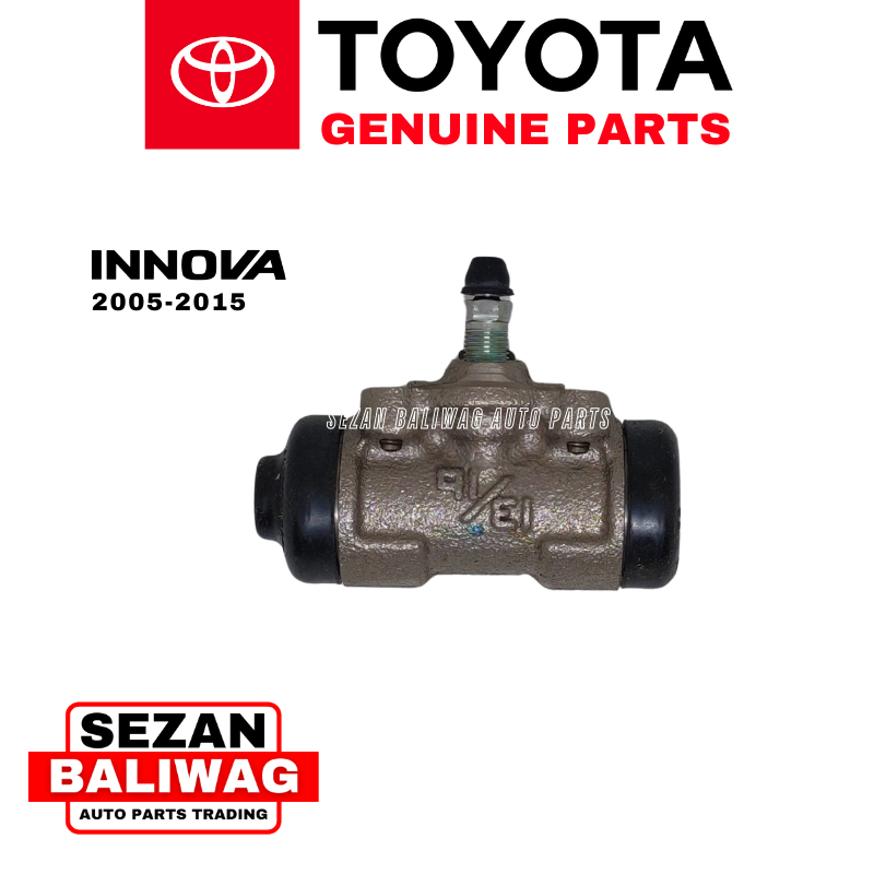 ORIGINAL TOYOTA WHEEL BRAKE CYLINDER REAR 13/16 TOYOTA INNOVA GAS ...