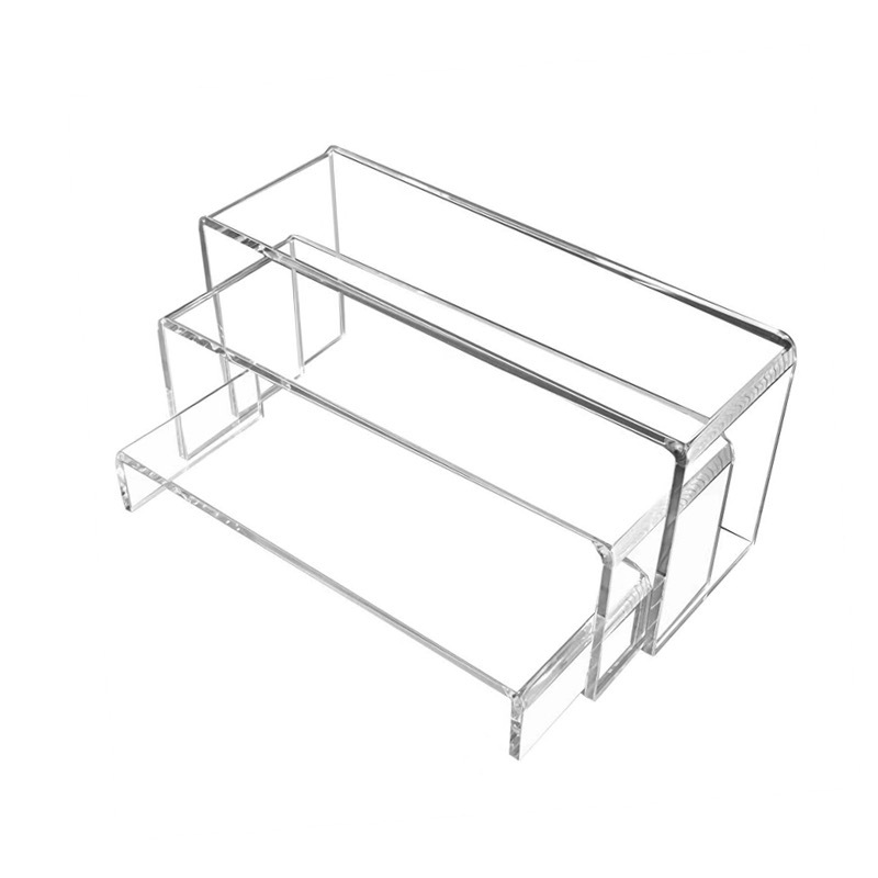 Three Layers Independent Display Stand Display Stand Clear Acrylic ...