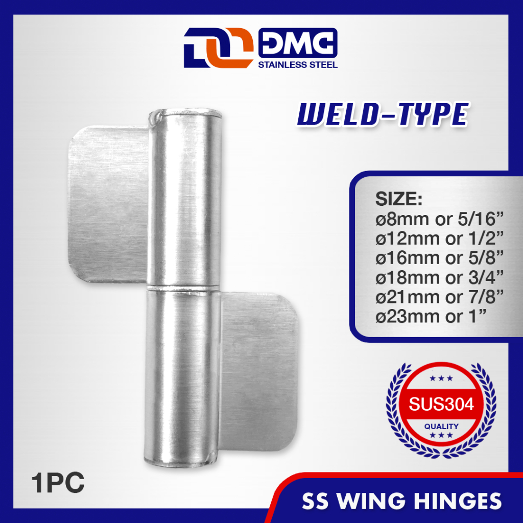 1PC Stainless Wing Hinges Stainless Hinges Door Hinges Weld Stainless ...