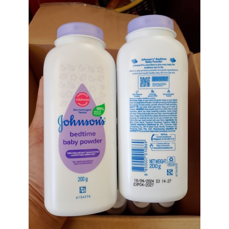 johnson baby bedtime powder 200g | Shopee Philippines