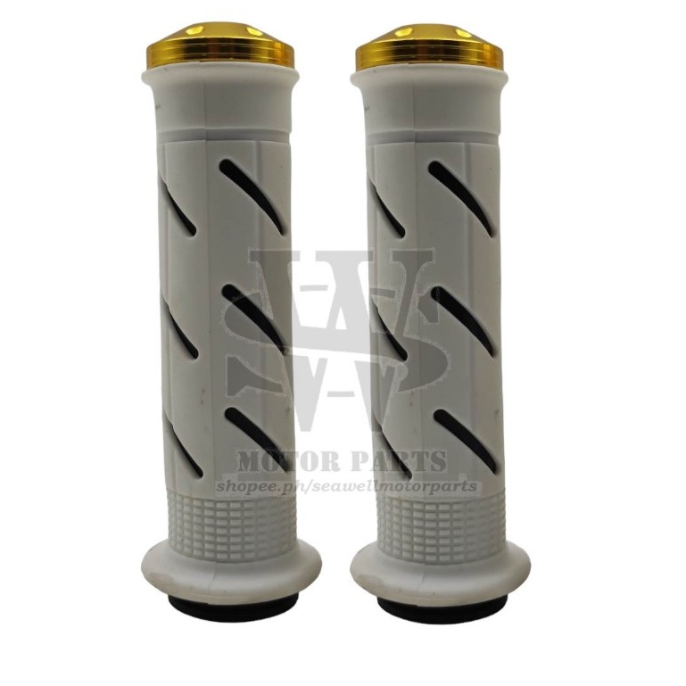 UNIVERSAL HANDLE GRIP FOR MOTORCYCLE RED BLACK WHITE BLUE ORANGE YELLOW ...