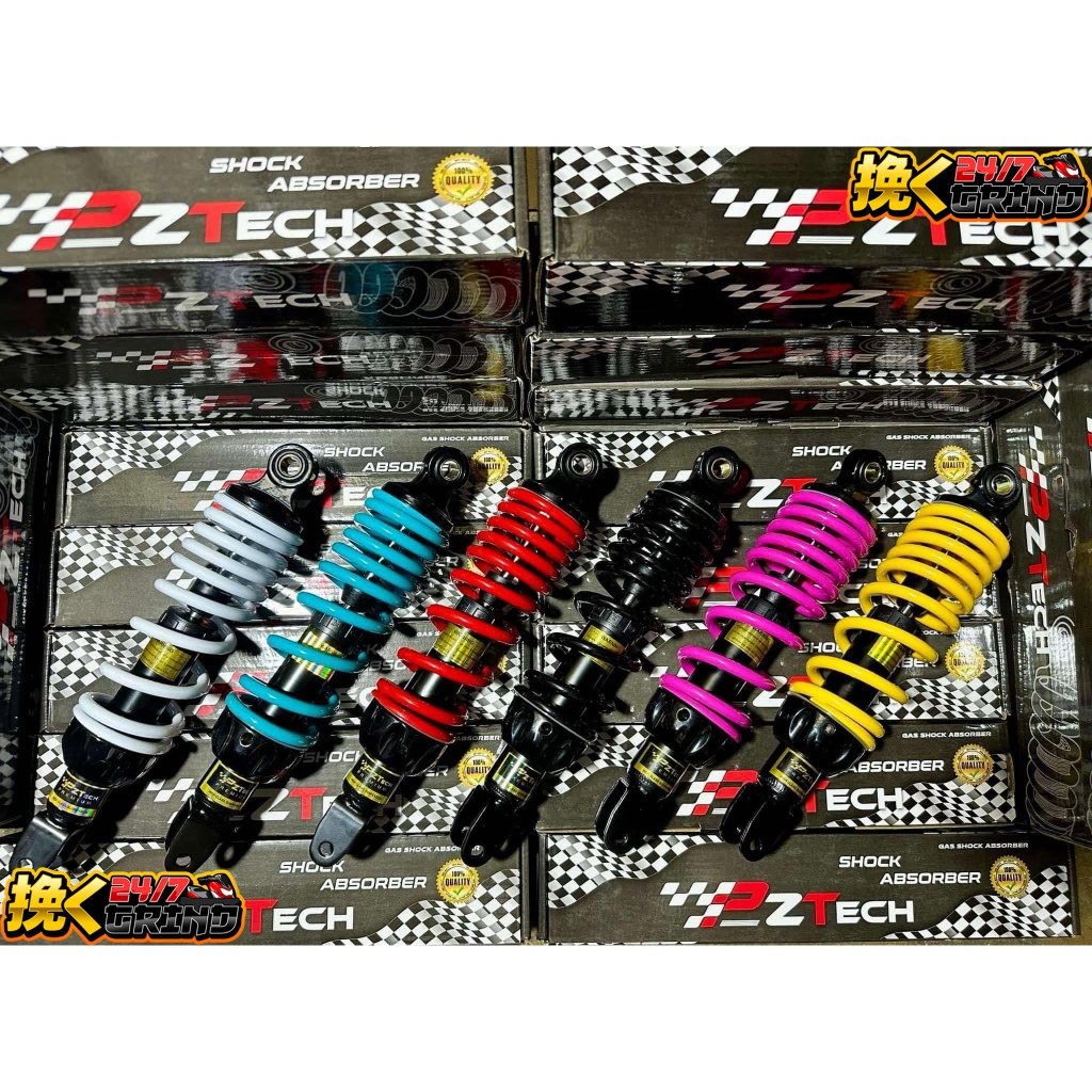 PZ TECH Rear Shock Suspension 330mm P2 Series For Honda Click 125i ...