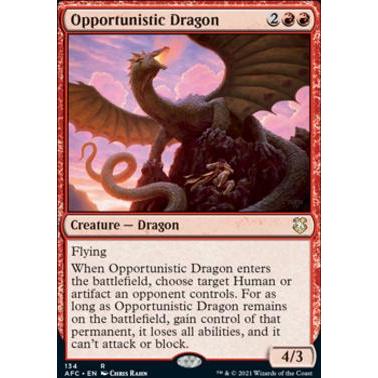MTG - Opportunistic Dragon (AFC) | Shopee Philippines