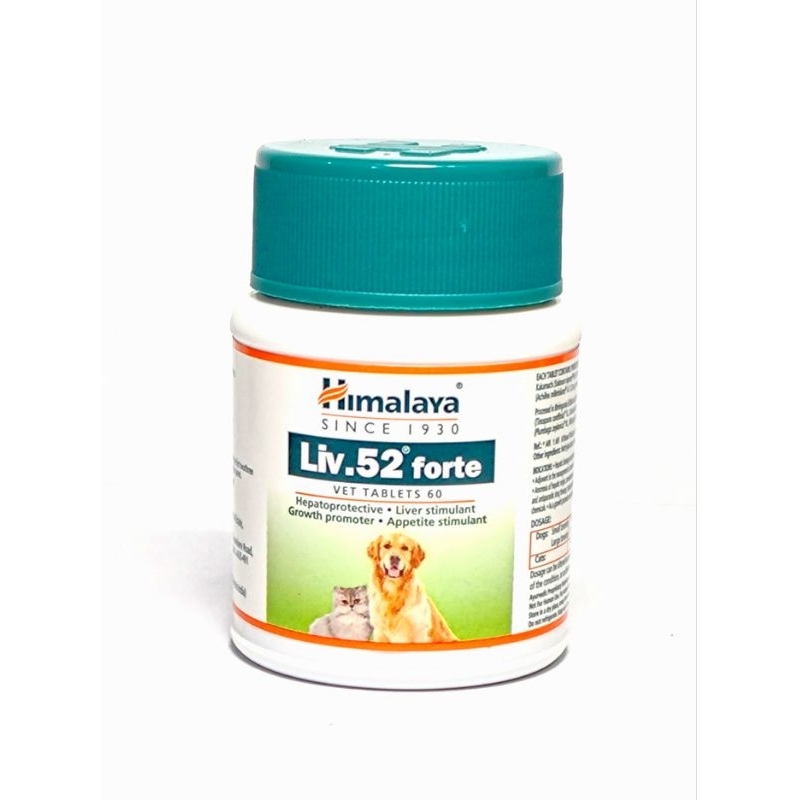 Liv 52 Forte / Himalaya Liv52 Forte 60Tablets for Liver Care Dogs and ...