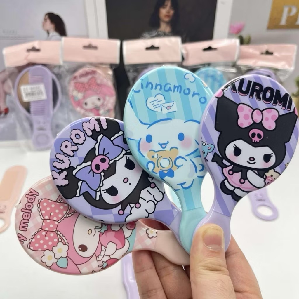 Comb set 2in1 comb with mirror set Children's comb and mirror set ...