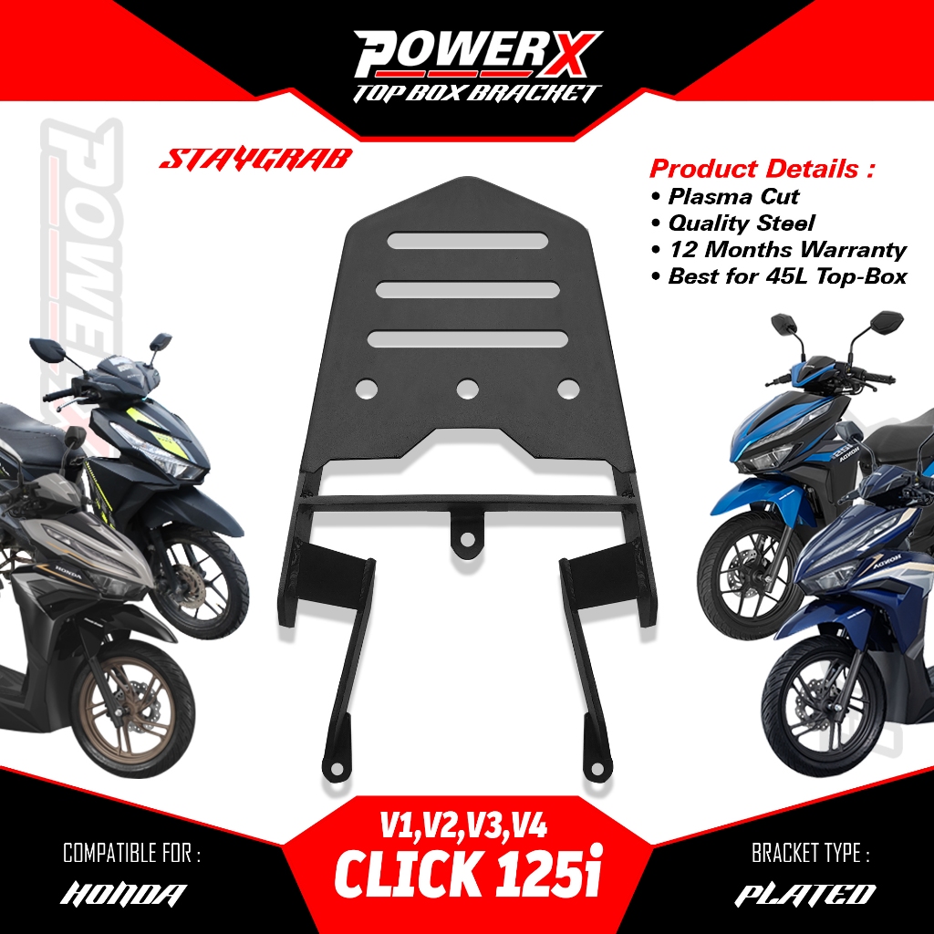 Honda Click V1/V4 125I/150I Top Box Bracket High Quality / Stay Grab ...