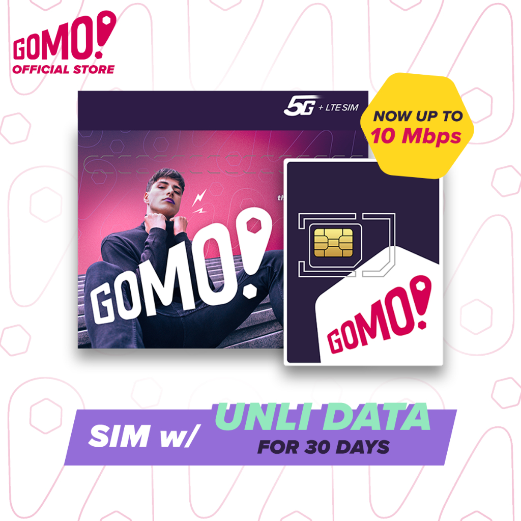 [LIMITED AVAILABILITY] GOMO SIM w/ UNLI 30 Days | Shopee Philippines