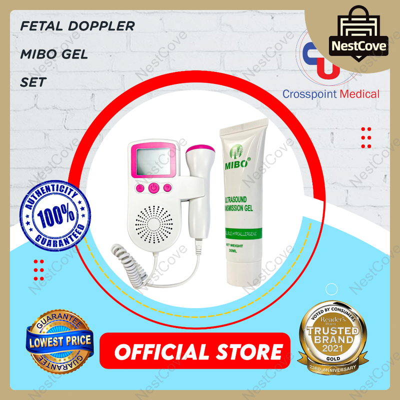 NestCove Fetal Doppler With Mibo Ultrasound Gel | Shopee Philippines
