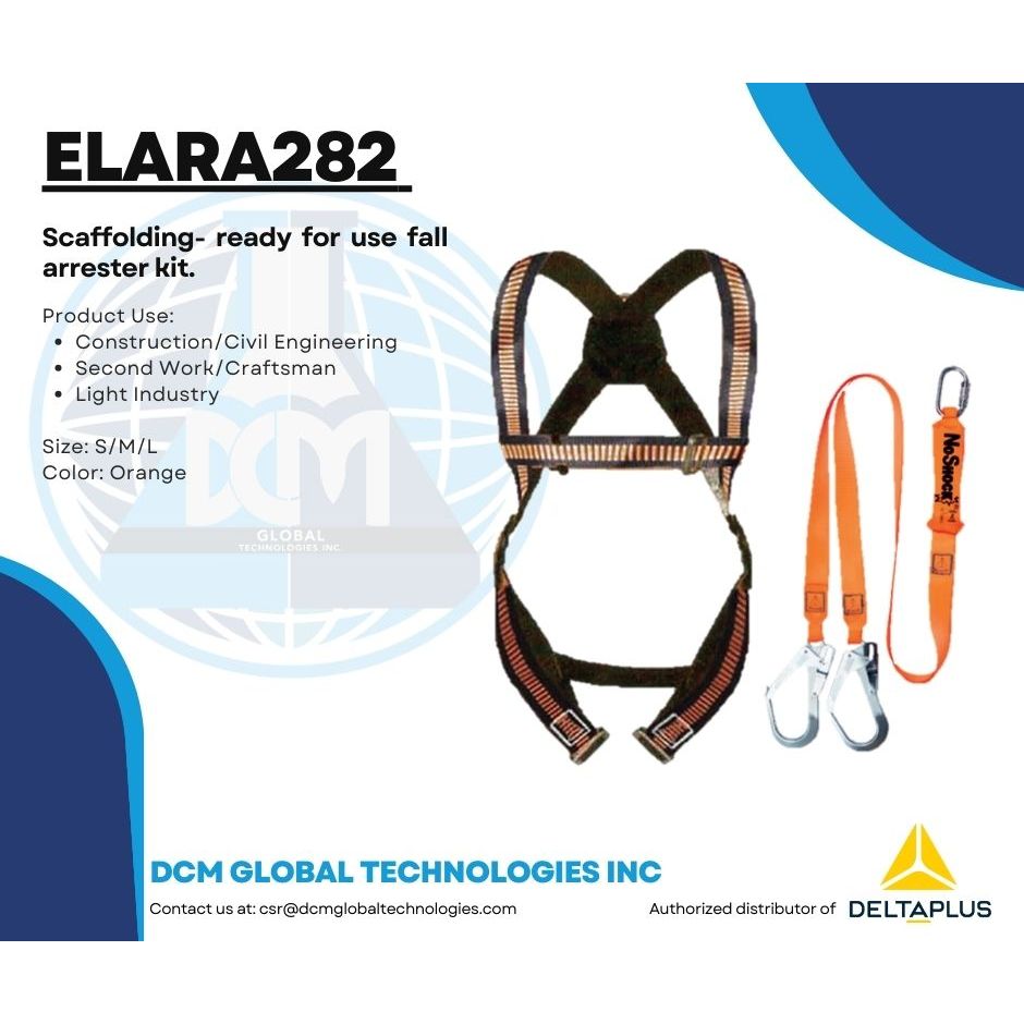 DELTAPLUS-ELARA282- Ready for use fall arrester kit | Shopee Philippines