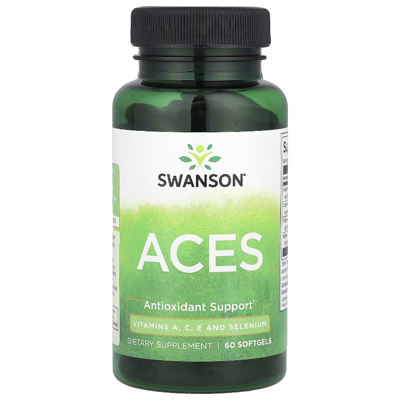 Swanson, Vitamin A, C, E & Selenium, ACES 60 Softgels | Shopee Philippines