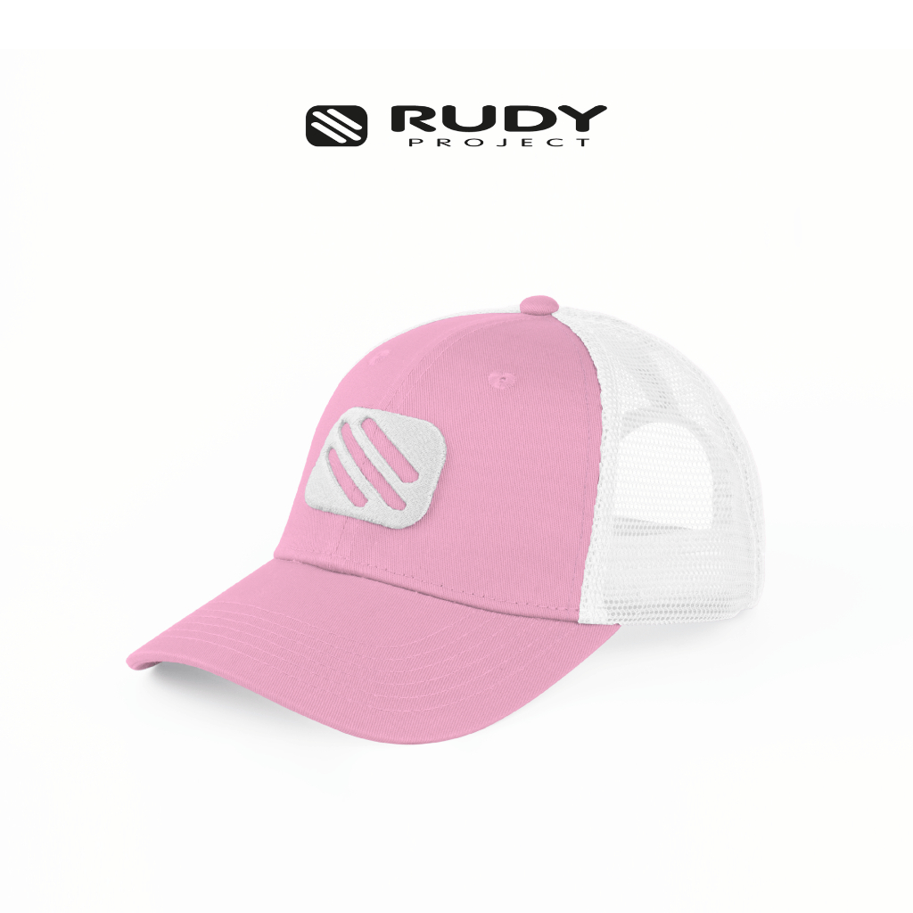 Rudy Project Emblem Trucker Cap in Pink/White | Shopee Philippines