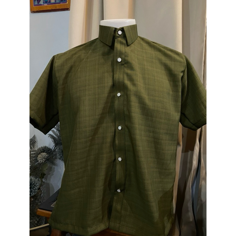 plain polo barong small-XL | Shopee Philippines