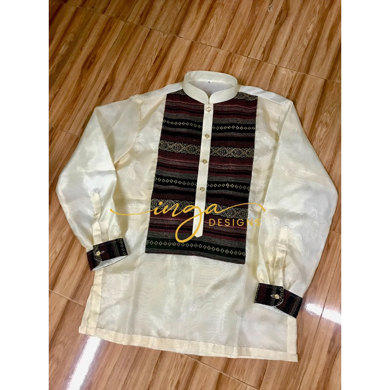 (Nelson Maroon) Barong Tagalog Men’s Wear Modern NEW ARRIVAL | Shopee ...
