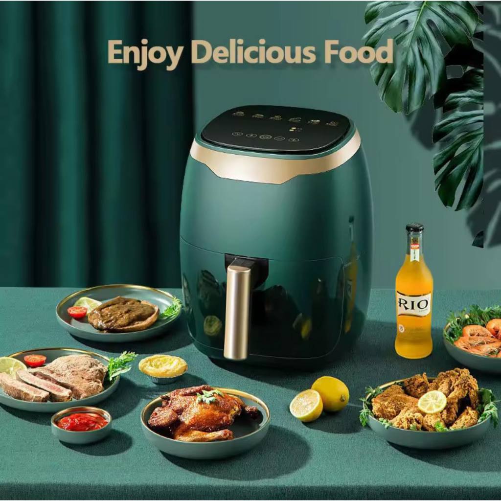 8L Air Fryer 1400W Multi-function Large Capacity Family Size Smart ...