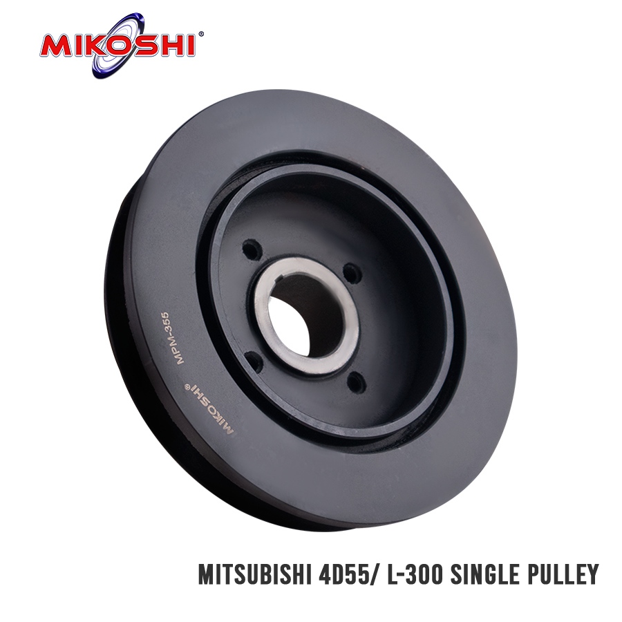 MITSUBISHI 4D55 L-300 SINGLE PULLEY MD050355 MIKOSHI CRANKSHAFT PULLEY ...