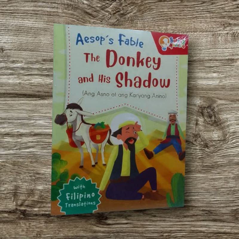 Aesop's Fables -The DONKEY and his SHADOW | Shopee Philippines