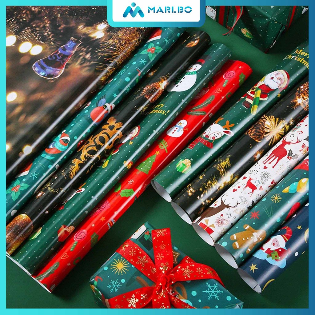 Christmas Gift Wrapper Birthday Wedding Gift Paper Xmas Present Packing ...