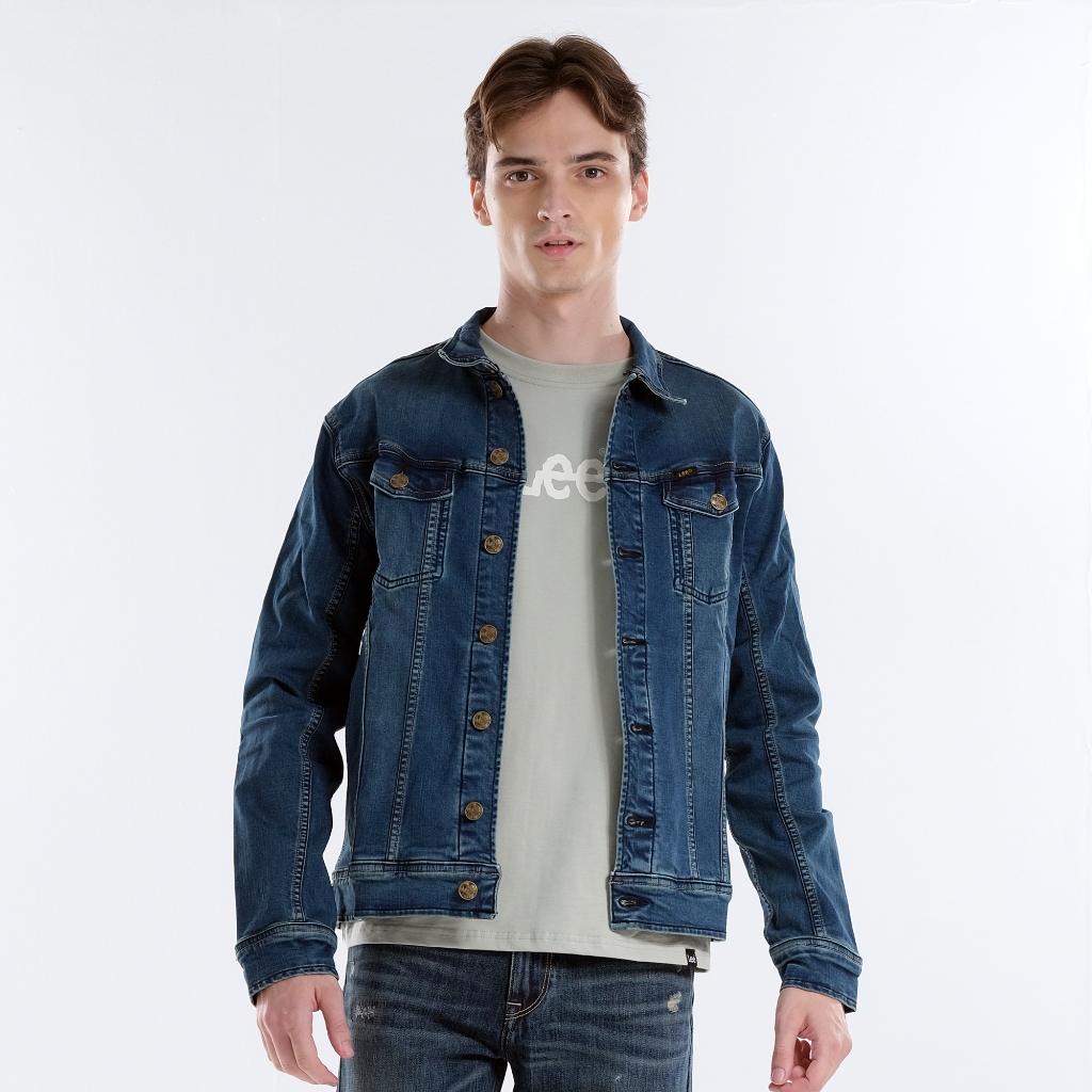 Lee Men's Denim Jacket Suitable for all occasion | Shopee Philippines