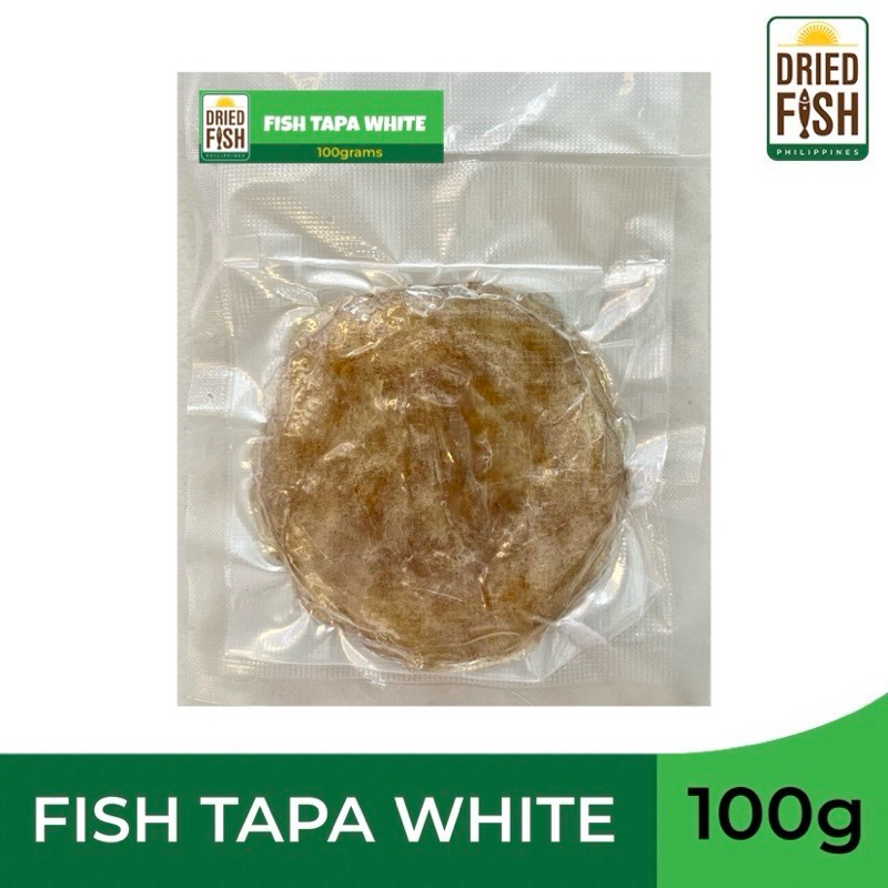 DFP Dried Fish Tapa White from Bantayan Cebu 100grams (VACUUM SEALED ...
