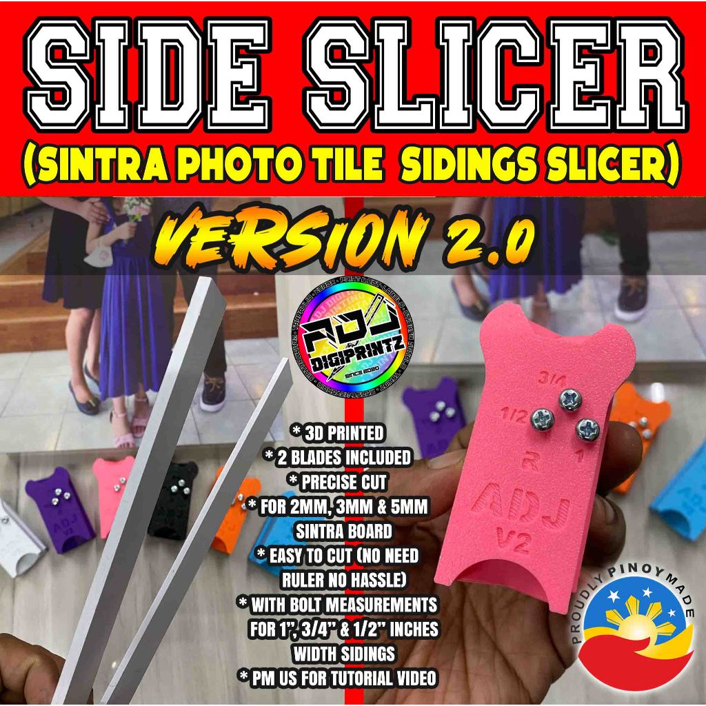 SINTRA BOARD SIDINGS CUTTER for Photo Tile "SIDE SLICER" Guide ...