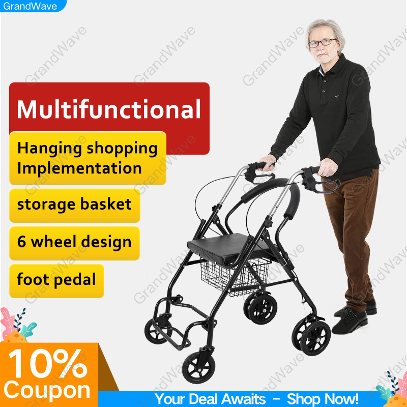 GrandWave Wheelchair For Adult Portable Foldable With Toilet Medical ...